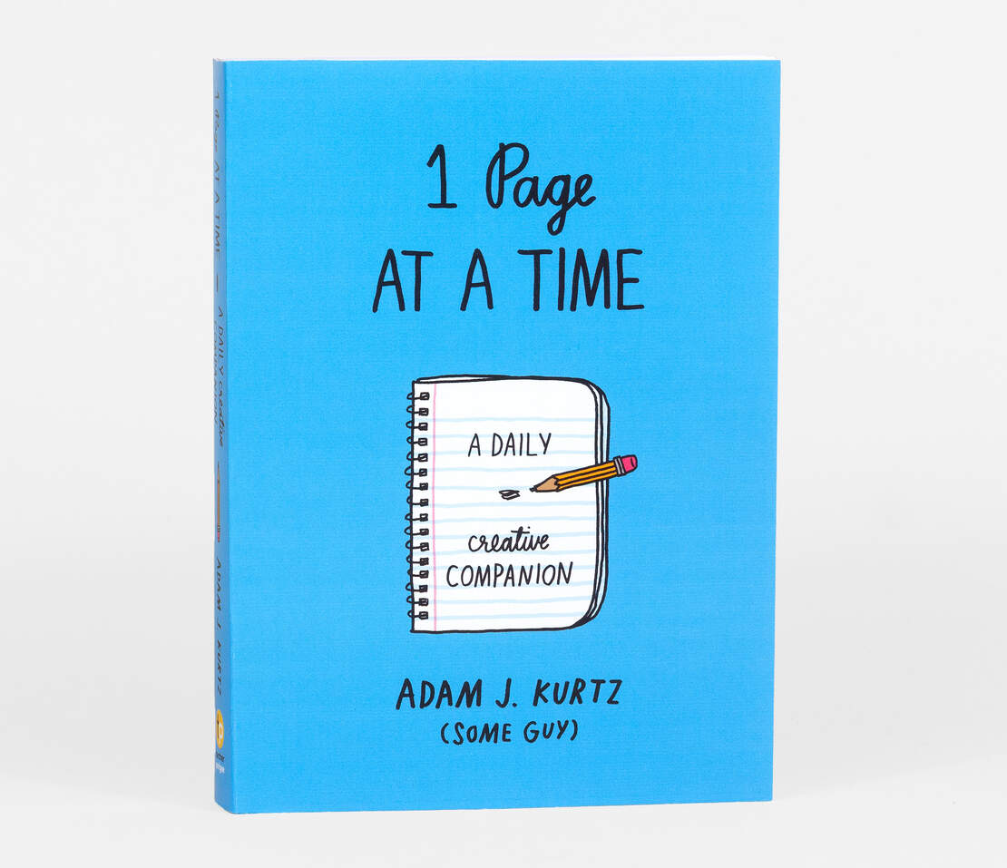 Adam J. Kurtz - 1 Page At A Time (Blue) at buyolympia.com