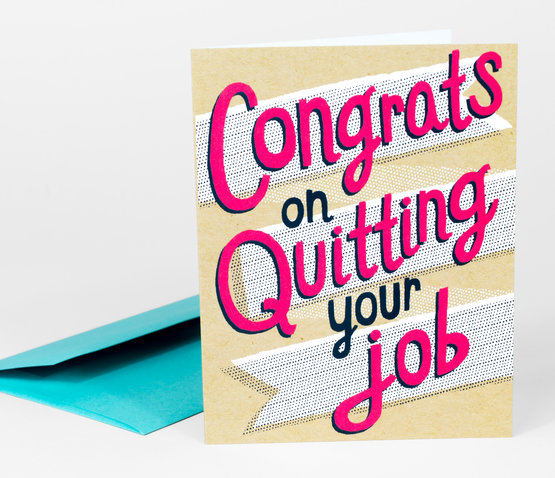 Allison Cole - Congrats on Quitting Your Job at buyolympia.com