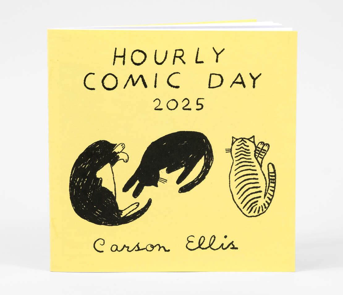 Carson Ellis - Hourly Comic Day 2025 at buyolympia.com