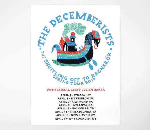 Carson Ellis - The Decemberists At Edgefield at buyolympia.com