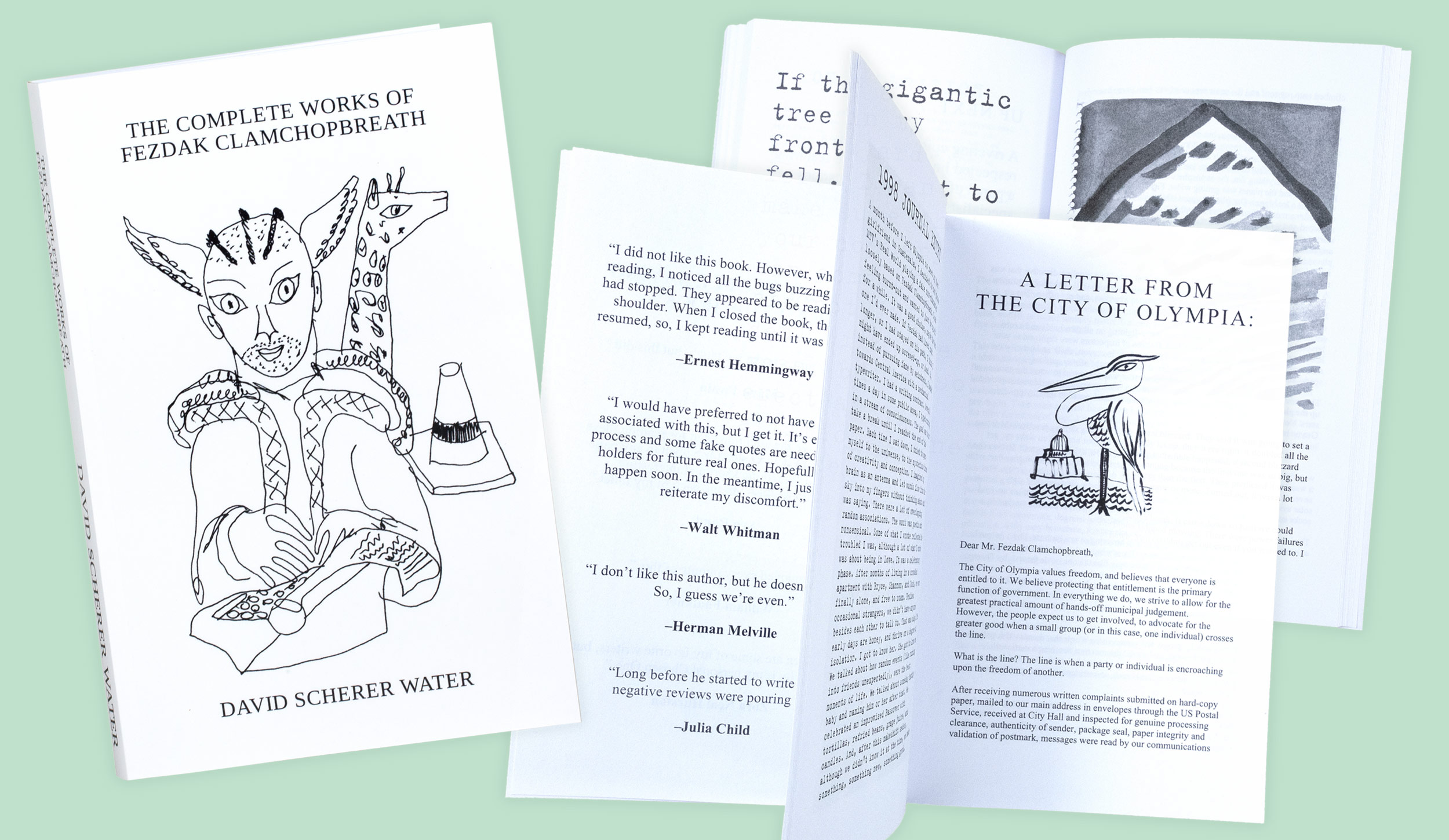 David Scherer Water - The Complete Works of Fezdak Clamchopbreath at ...