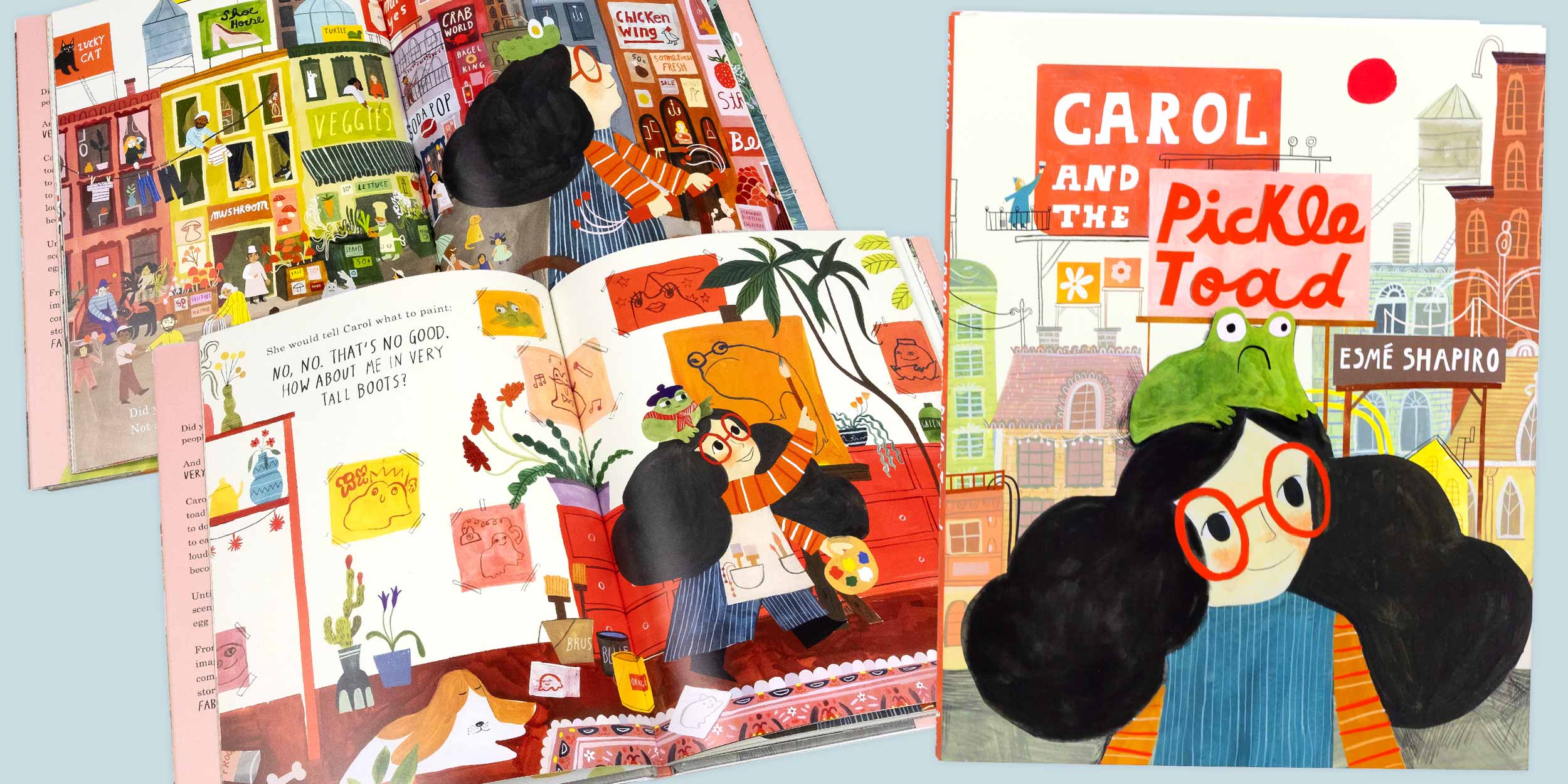 Esmé Shapiro - Carol and the Pickle Toad at buyolympia.com