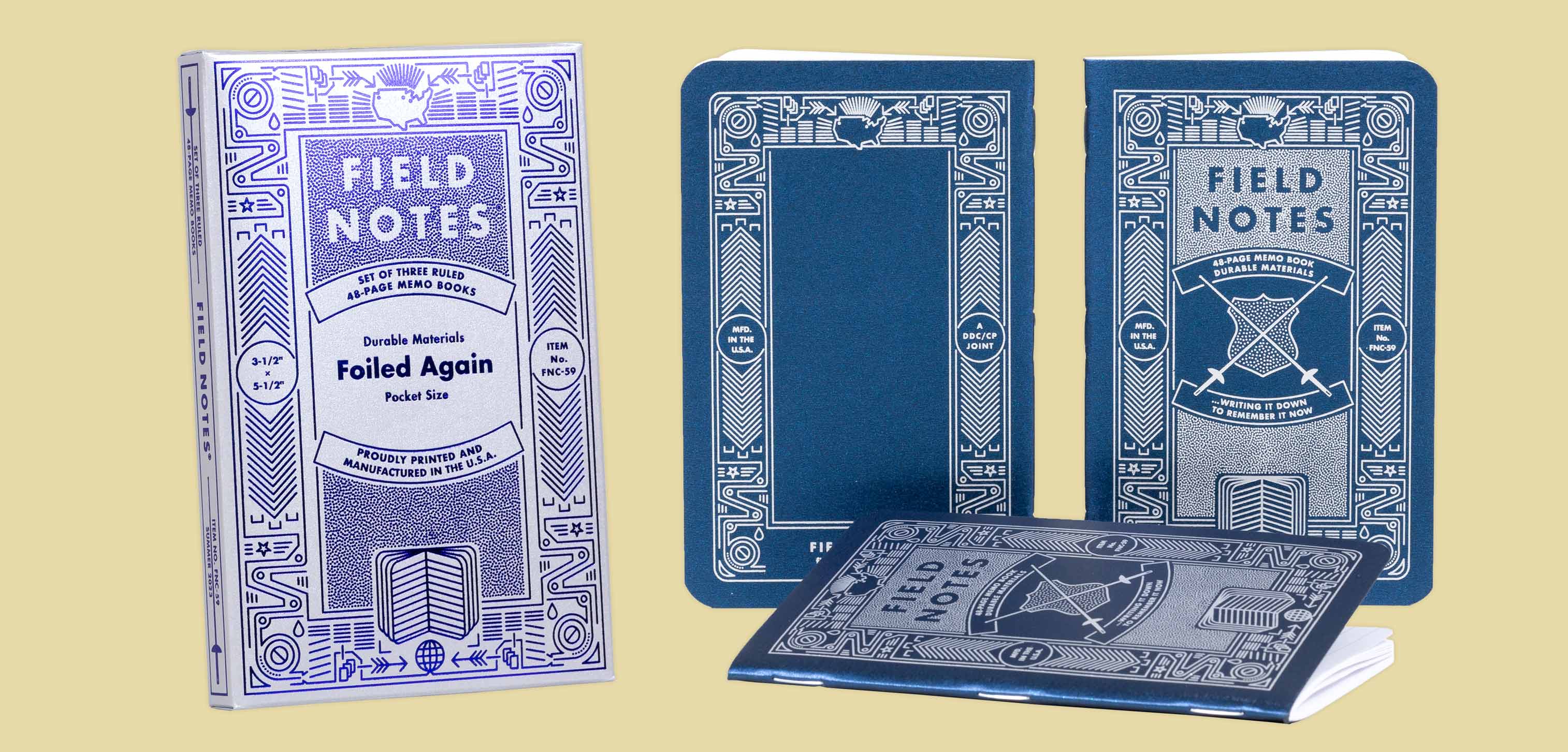 Field Notes Brand - Foiled Again at buyolympia.com