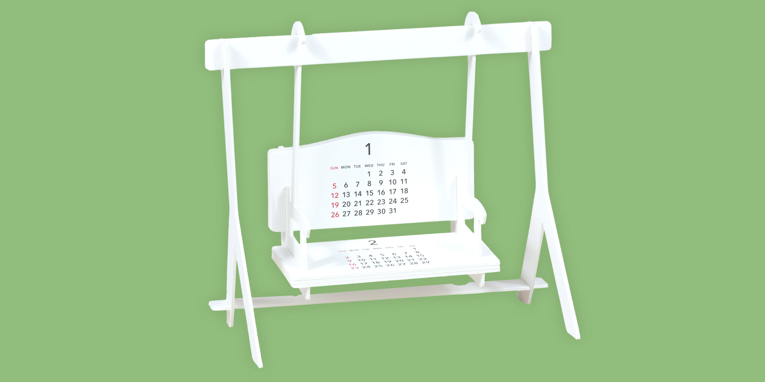 Good Morning, Inc. - Swing - Paper Craft Calendar at buyolympia.com