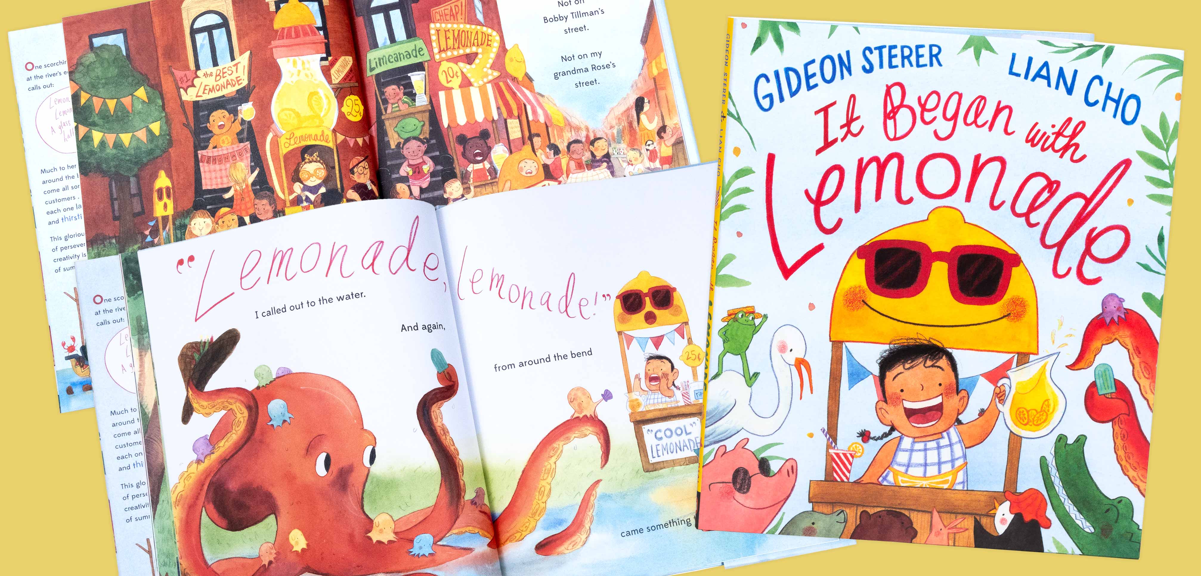 Gideon Sterer - It Began with Lemonade at buyolympia.com