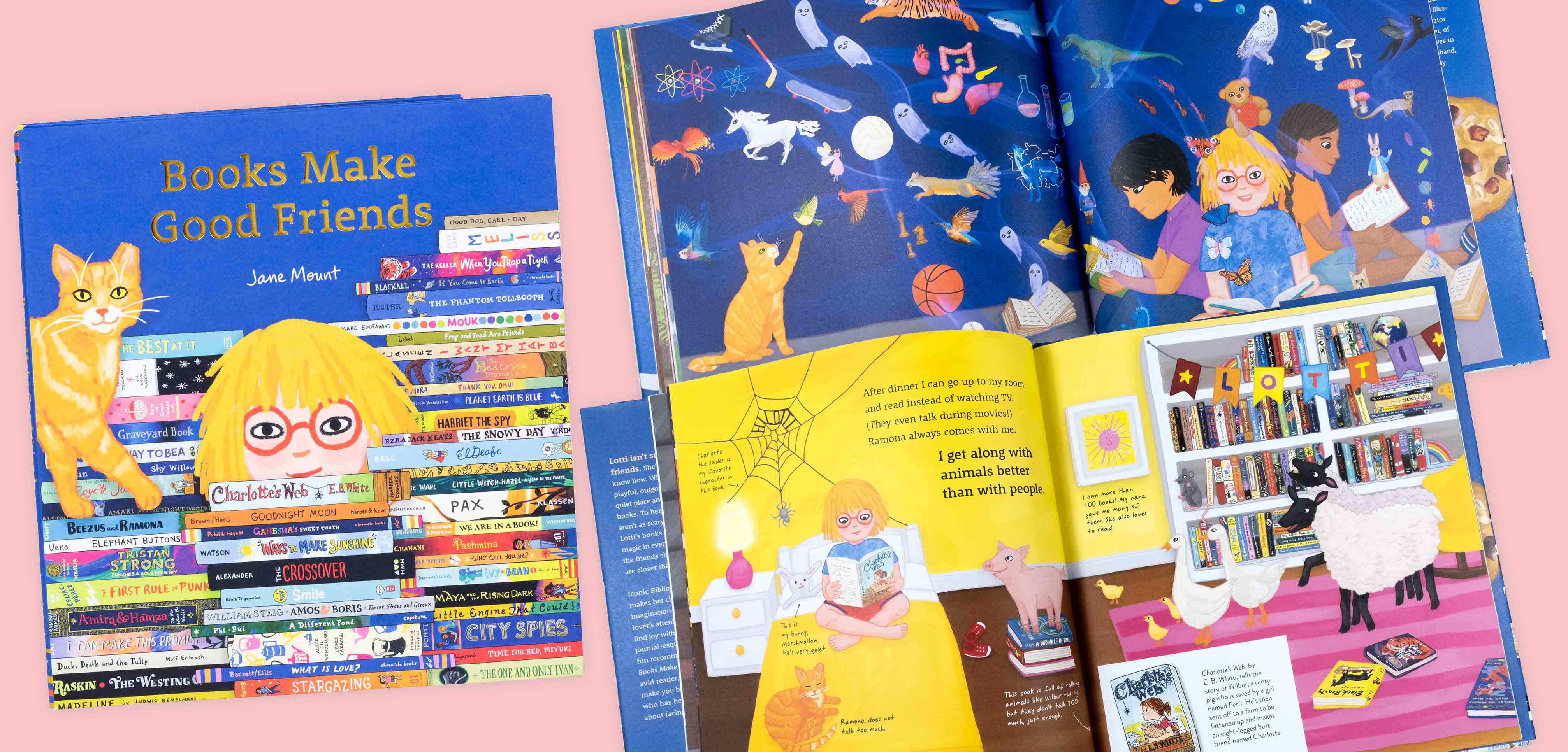 Jane Mount - Books Make Good Friends at buyolympia.com