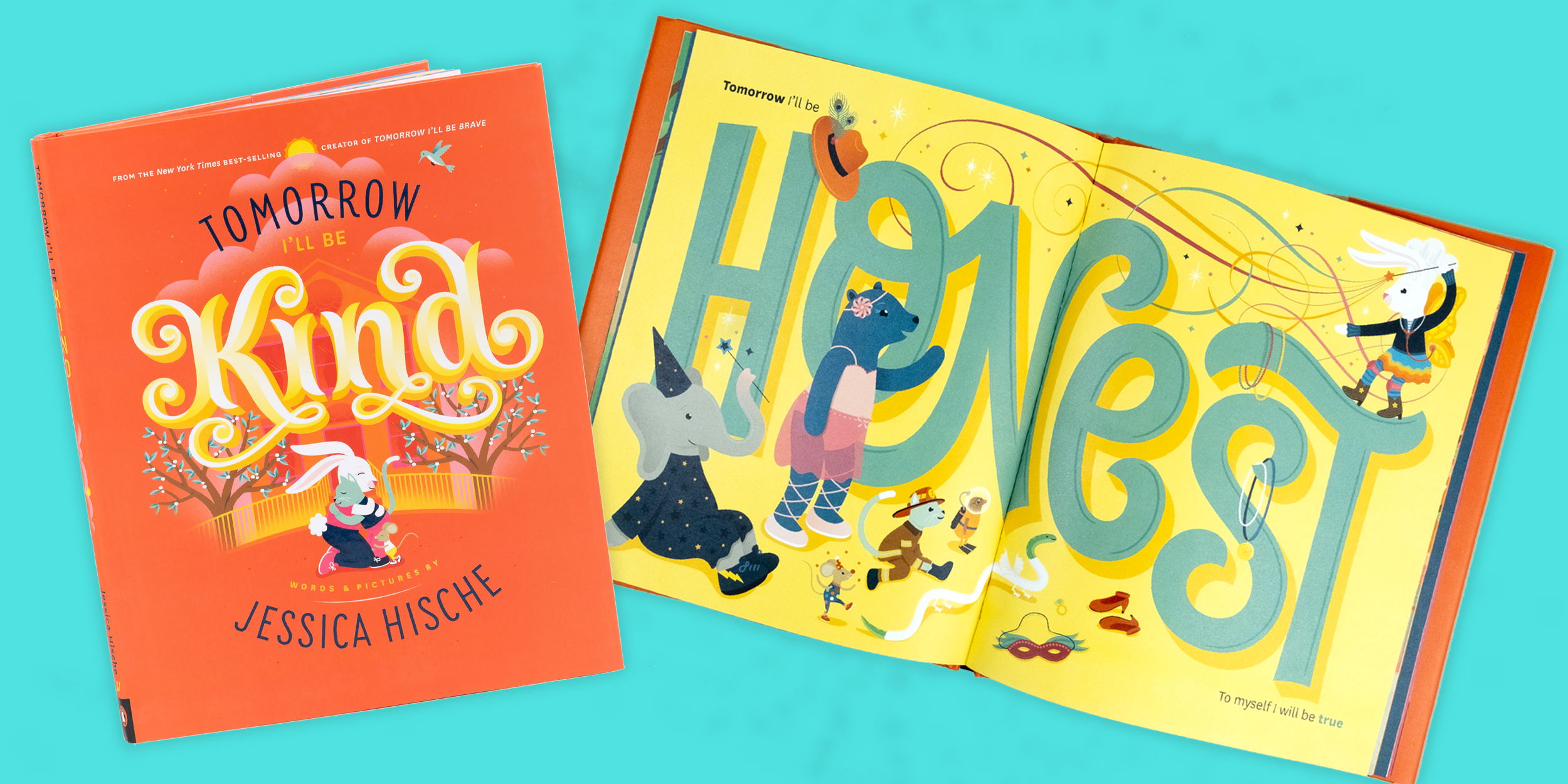 Jessica Hische - Tomorrow I'll Be Kind at buyolympia.com