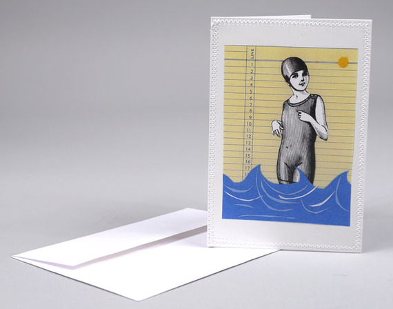 Heidi Hopfer - Wading at buyolympia.com