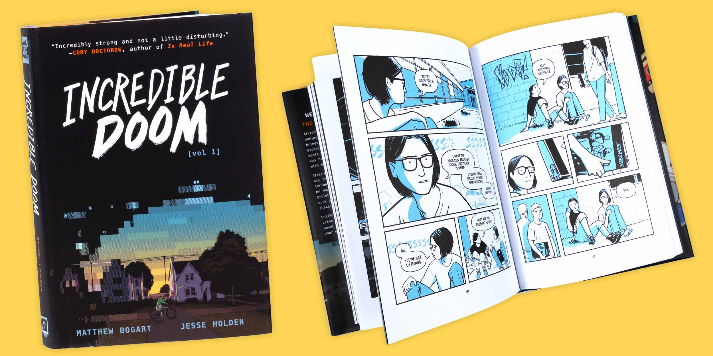Matthew Bogart - Incredible Doom Vol 1. (Hardcover) at buyolympia.com