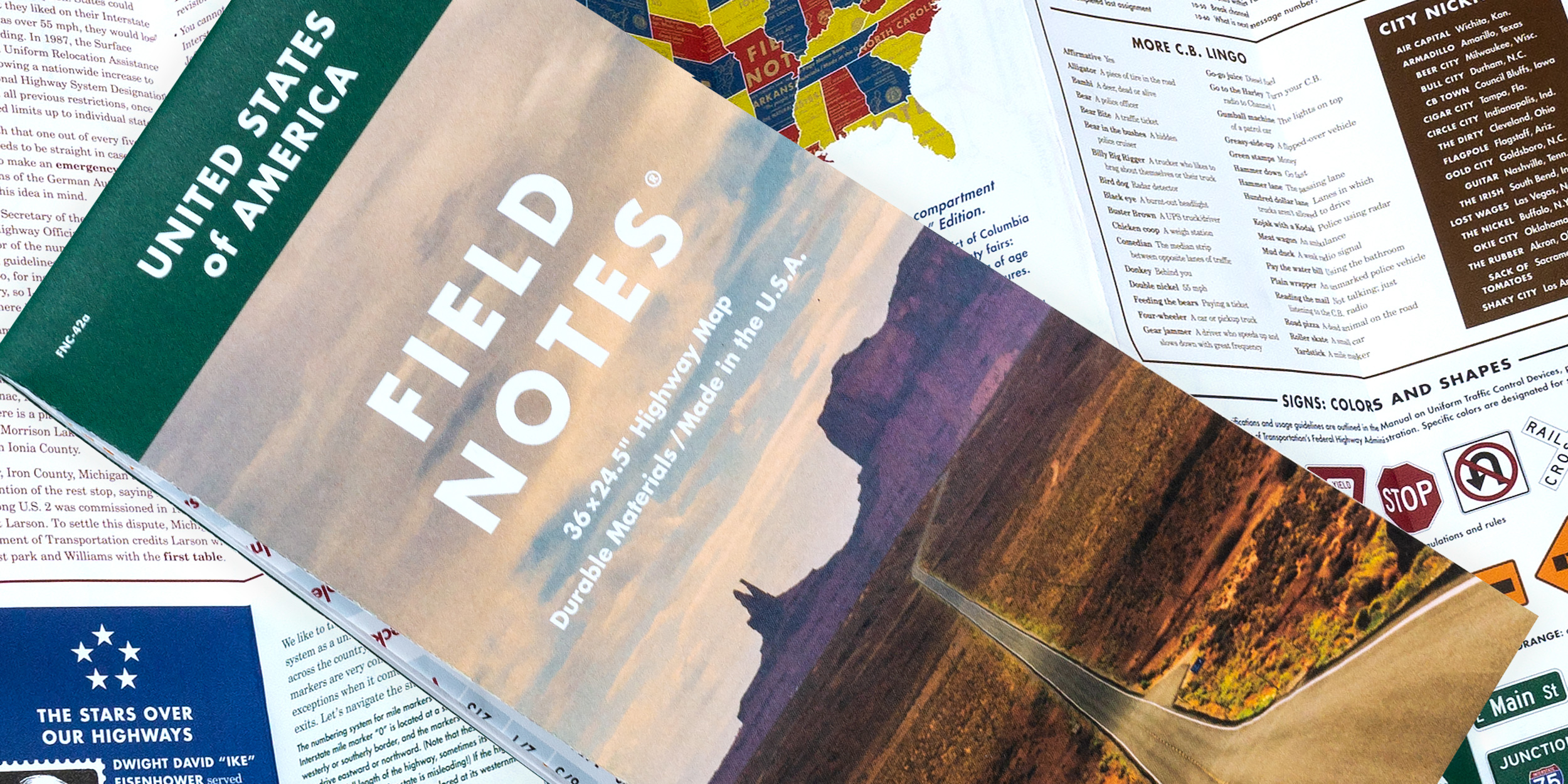 Field Notes Brand - National Highway Map at buyolympia.com
