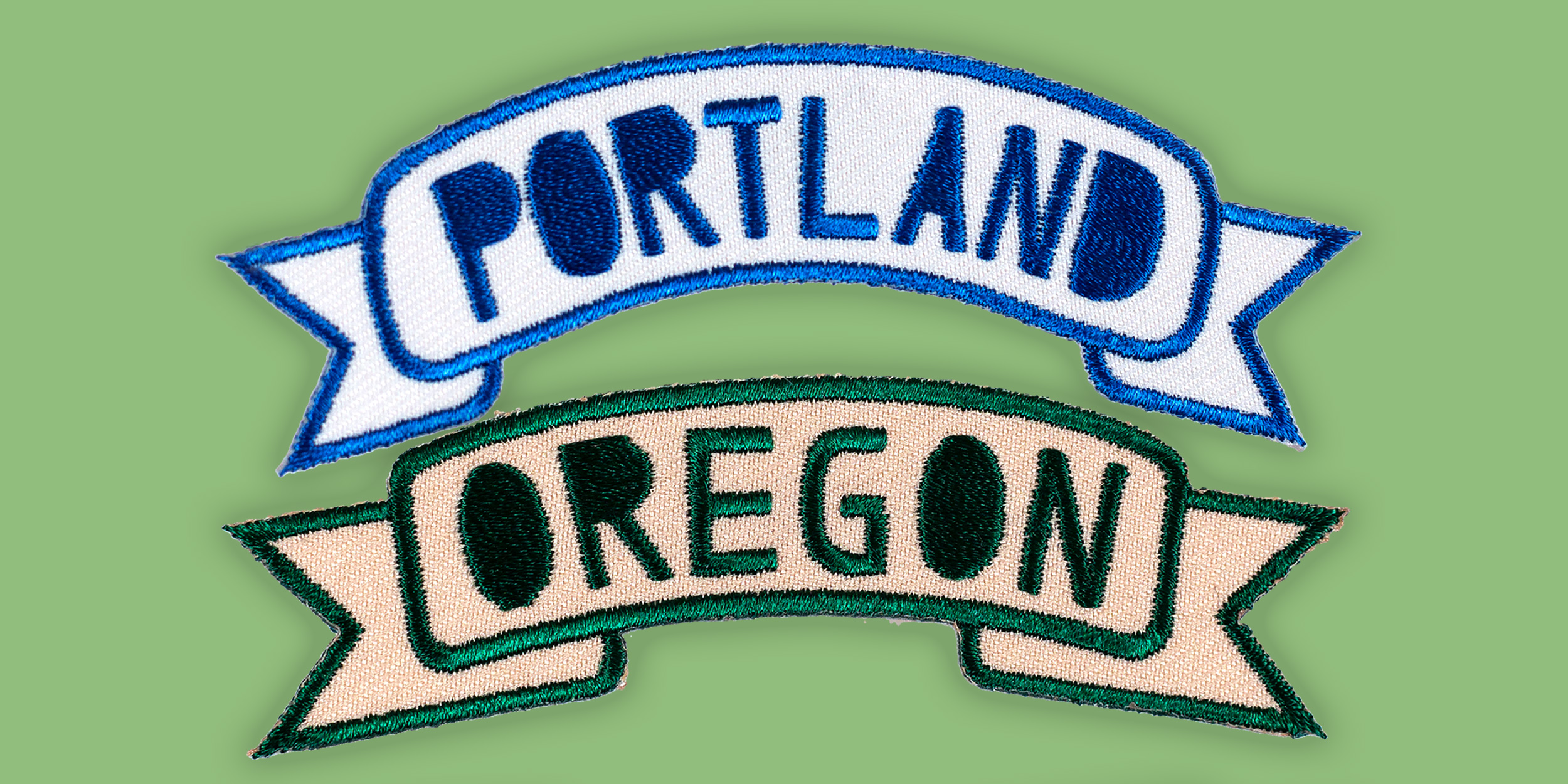 Nilina Mason-Campbell - Portland Banner (Blue & Gray) at buyolympia.com