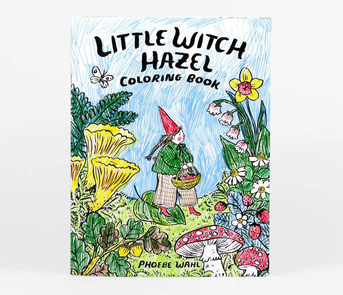 Phoebe Wahl - Little Witch Hazel Coloring Book at buyolympia.com