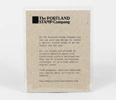 The Portland Stamp Company - Analog (Blue) at buyolympia.com