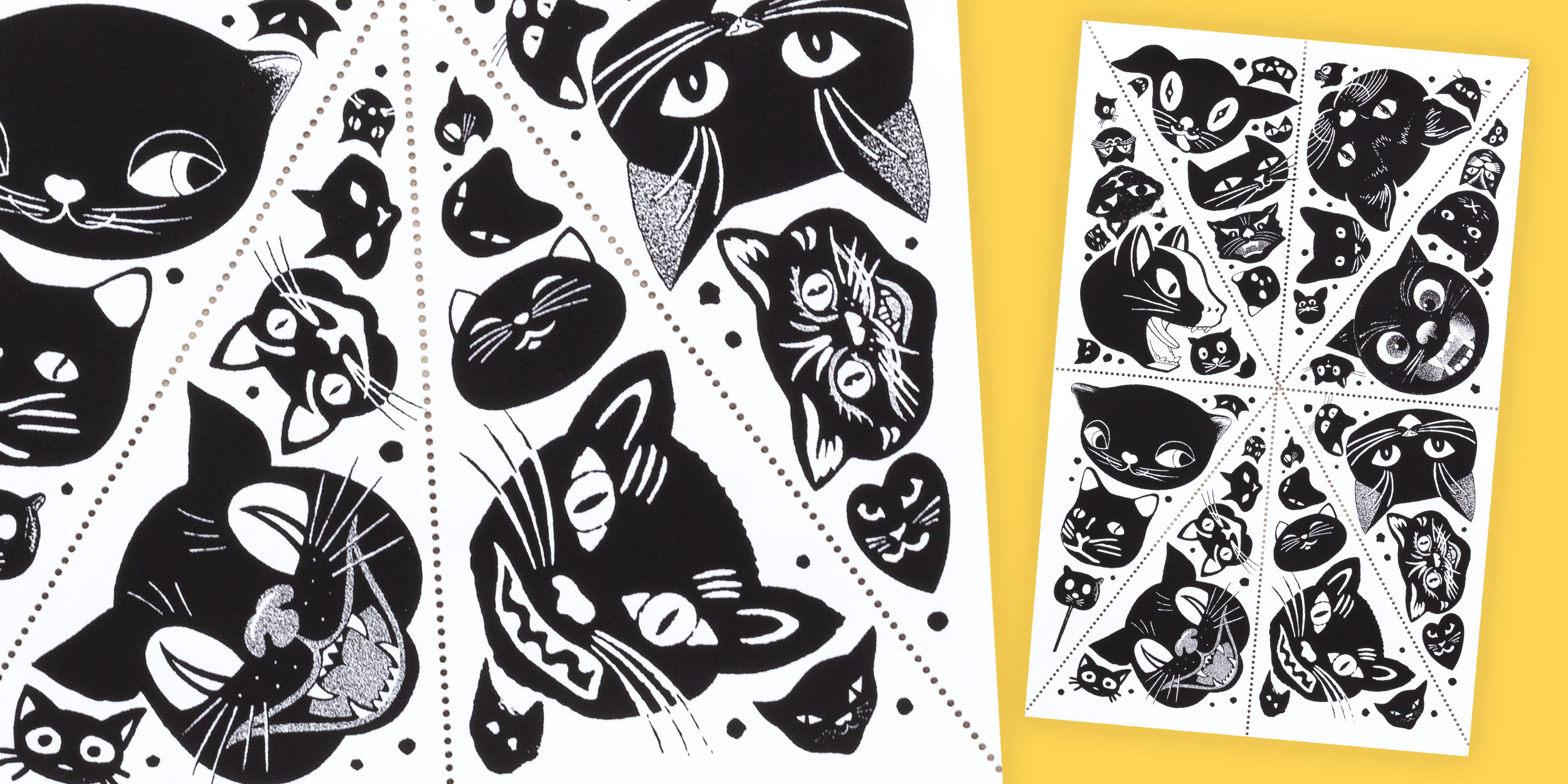 The Portland Stamp Company - Crap Hound Cats at buyolympia.com