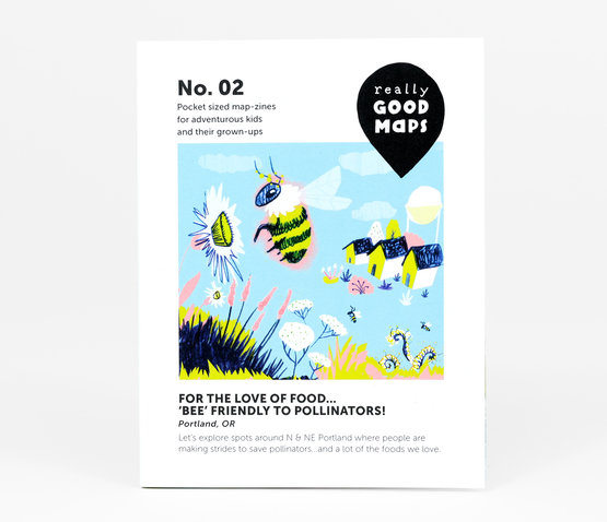 Really Good Maps - No. 2: For the Love of Food... "Bee" Friendly to ...
